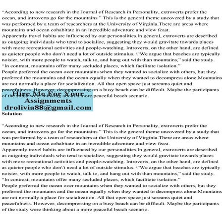 “According to new research in the Journal of Research in Personality ...