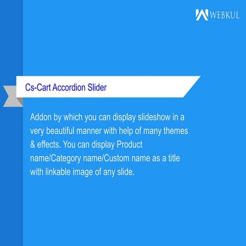 CS-Cart Addon - Accordion Slider Version 1.4 | ODP