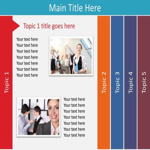 Accordion template | PPTX