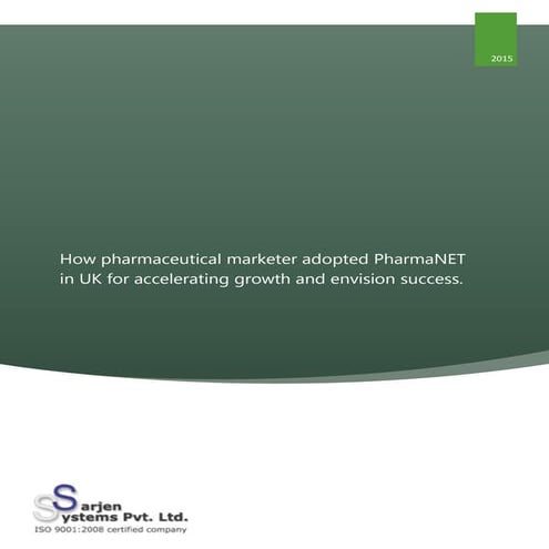Successful deployment of PharmaNET in UK | PDF