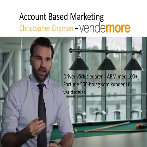 Christopher Engman: Account based marketing | PPT