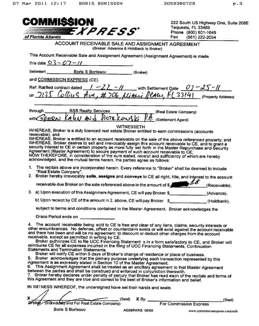 Wire Receipt-Borissov | PDF