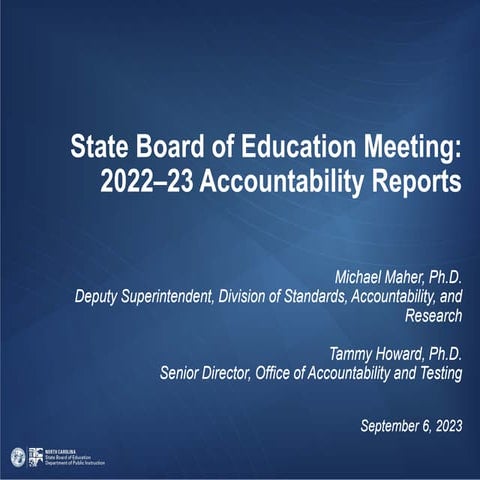 NC accountability data | PPT
