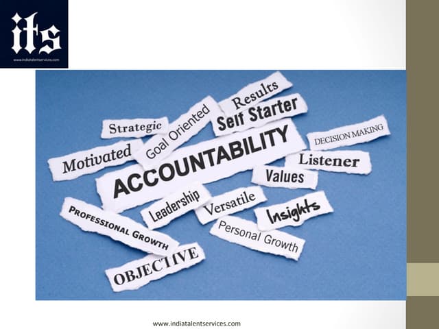 Ownership and Accountability Training Slideshow | PPTX