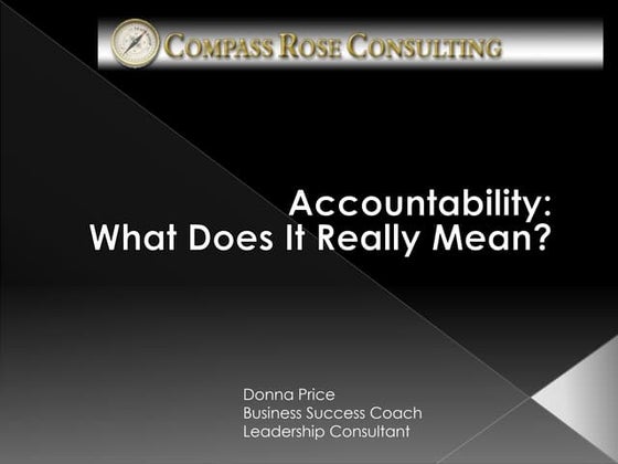 Accountability PowerPoint | PPTX