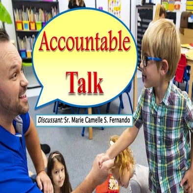 Accountable talk | PPTX