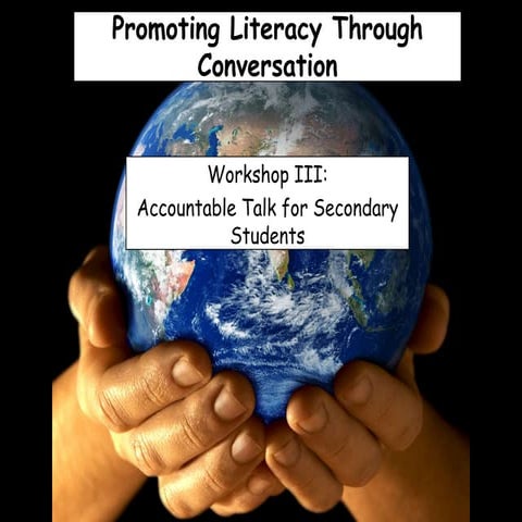 Accountable talk for secondary | PPT