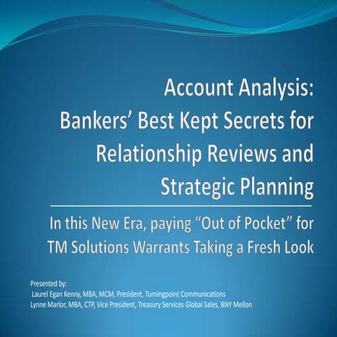 Account Analysis Presentation Final | PPSX