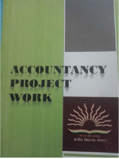 Solved cbse class 12 accountancy full project(comprehensive project ...