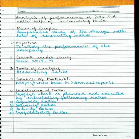 Accountancy project class 12th | PDF