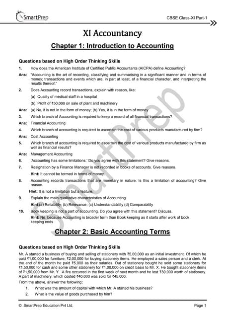 Accountancy 12th class project work(Both Comprehensive and specific) | PPTX