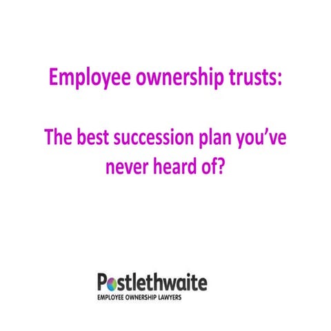 Accountex Employee Ownership Trusts (EOT) | PPTX