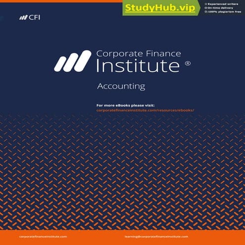 Accounting-E Book | PDF