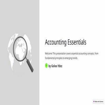 Accounting Essentials education accountants | PPT