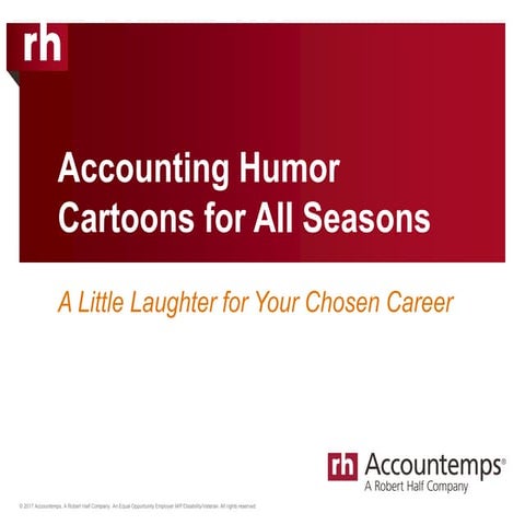 Accounting Humor: Cartoons for All Seasons | PDF | Resume Writing and ...