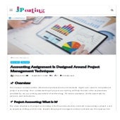 Project Management Techniques Help Accounting Assignment | PDF
