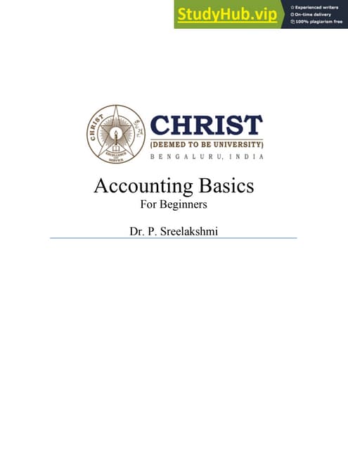 Basic accounting notes | PDF