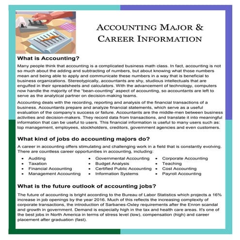 Accounting Career | PDF