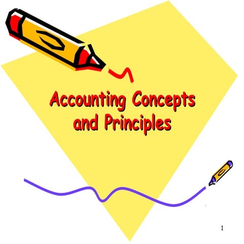 Accounting Concepts and Principles with Examples | PPT