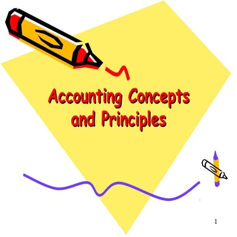 Accounting Concepts and Principles with Examples | PPT