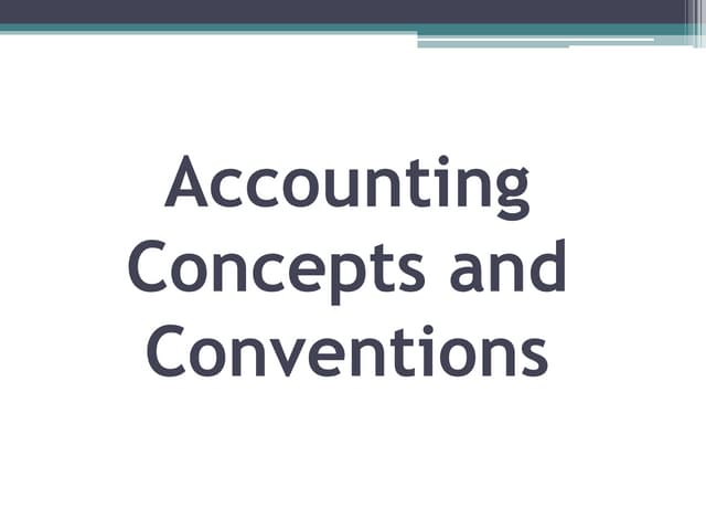 Chapter 1: Fundamentals of Accounting | PPTX