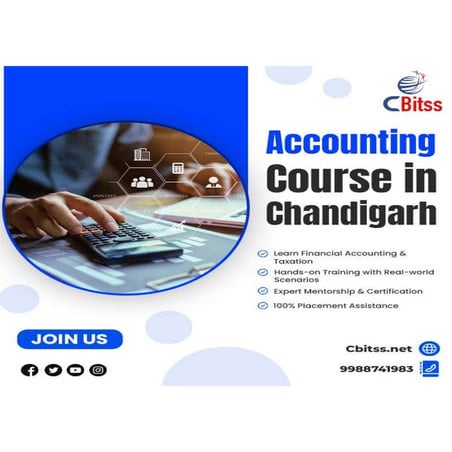Best Accounting Courses in Chandigarh | Learn with CBitss Institute | PDF