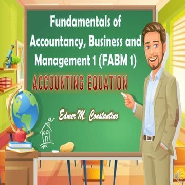 Accounting Equation Transaction Sample | PDF