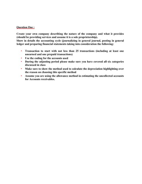 Chapter 2 Basic Financial Statements exercise and solutions | DOCX