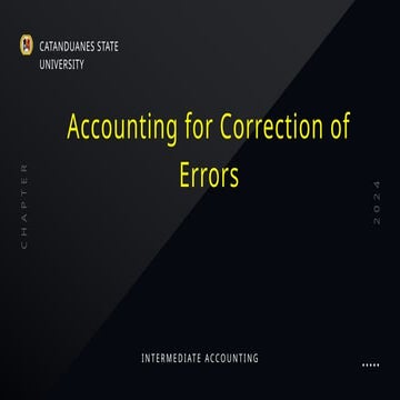 Accounting for Correction of Errors.pptx