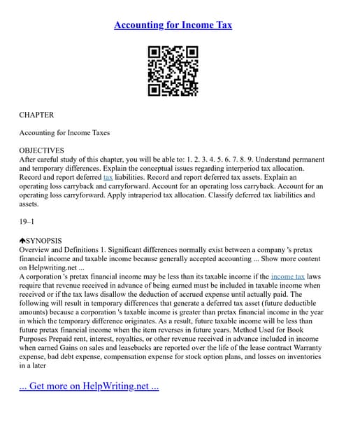 International Tax Environment | PPT