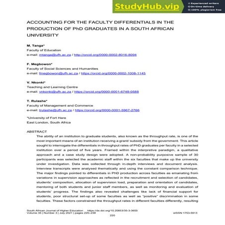 HEC PhD Policy and Quality FrameWork for Public and Private ...