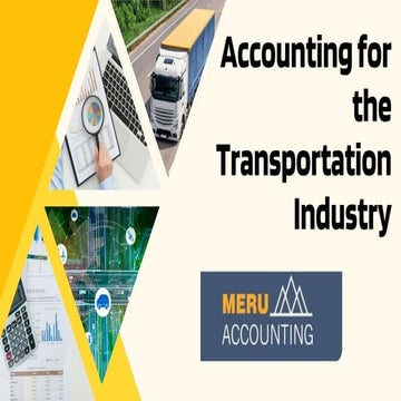 ACCOUNTING FOR LOGISTICS INDUSTRY | MERU ACCOUNTINGS | PPTX
