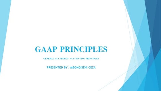 Principles of accounting | PPTX