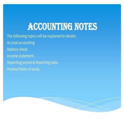 Accounting notes | PPTX