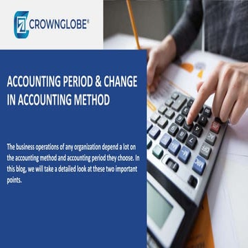 Accounting Period & Change In Accounting Method | PPTX