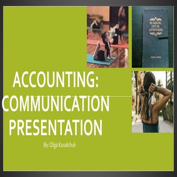 Accounting presentation | PPT