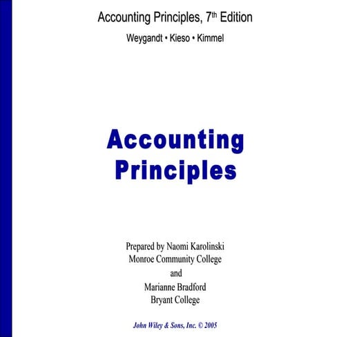 Accounting principles | PPT