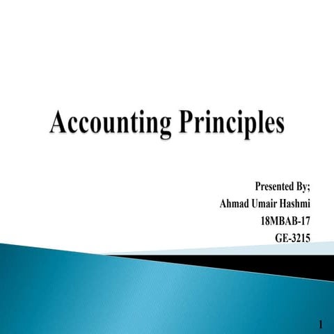 Igcse O level accounting chapter 10 - principles | PDF
