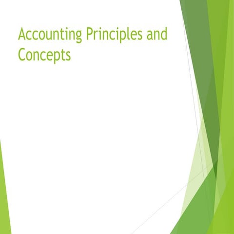 chapter 1 accounting principles GAAP | PPT