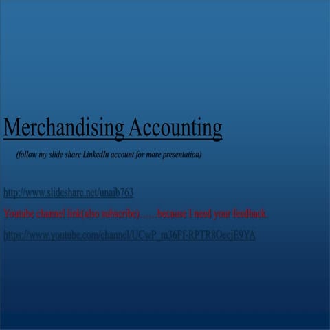 accountingprresentationmerchandisingactivitiesinventoriesandcogs ...