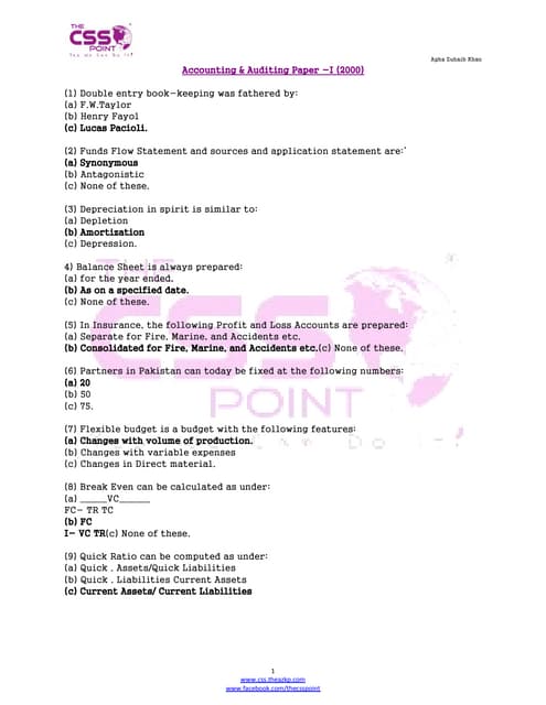 Secretarial practice MCQs | PDF | Business Accounting & Finance | Business