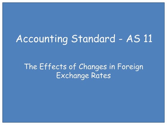 Accounting Standard - 28 Impairment Of Assets | PPTX