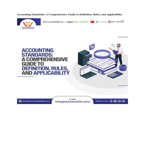 Accounting Standards: Definition, Rules, and Applicability | Academy ...