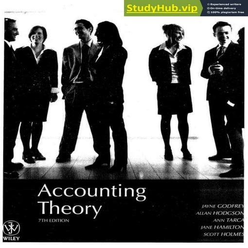 Accounting Theory Ed 7 Godfrey | PDF
