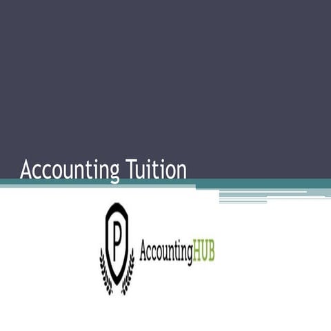 Accounting Tuition | PPT