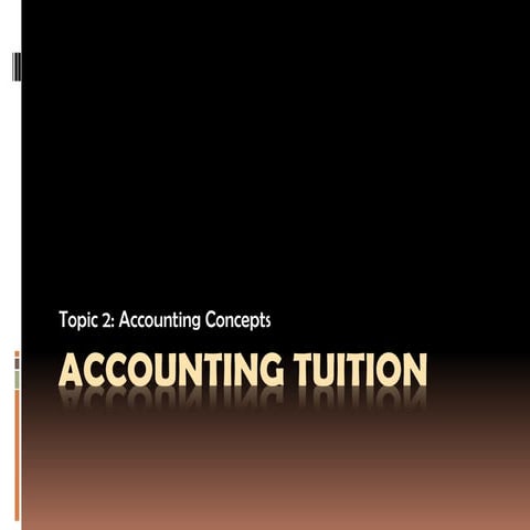 Accounting Tuition in Singapore | PPT