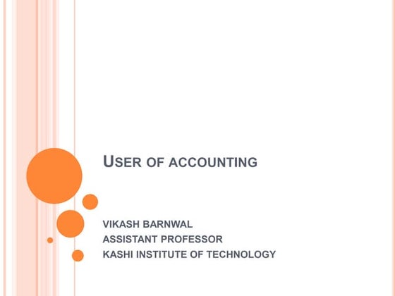 Users of Accounting Information | PDF | Business Accounting & Finance | Business