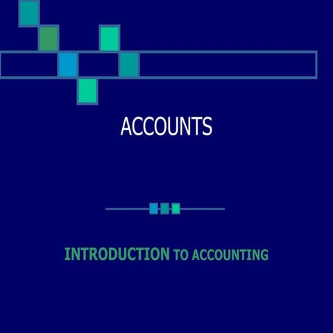Accounts | PPT