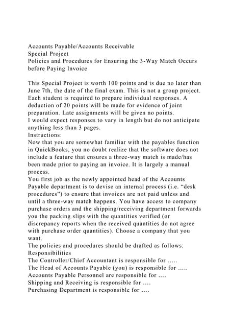 Oracle Purchasing – Invoice Matching Methods - Two, Three, and Four Way | PDF | Business ...