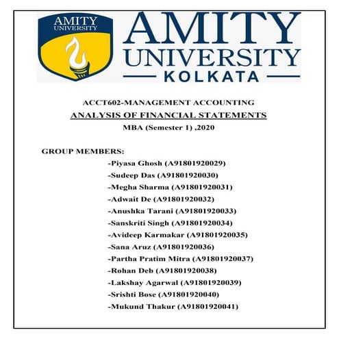 Accounts project | PDF